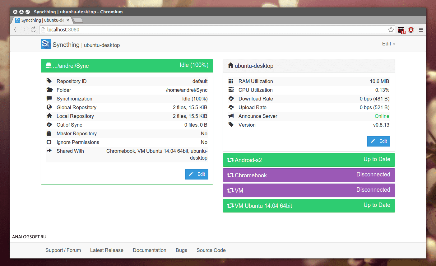 Syncthing | AnalogSoft